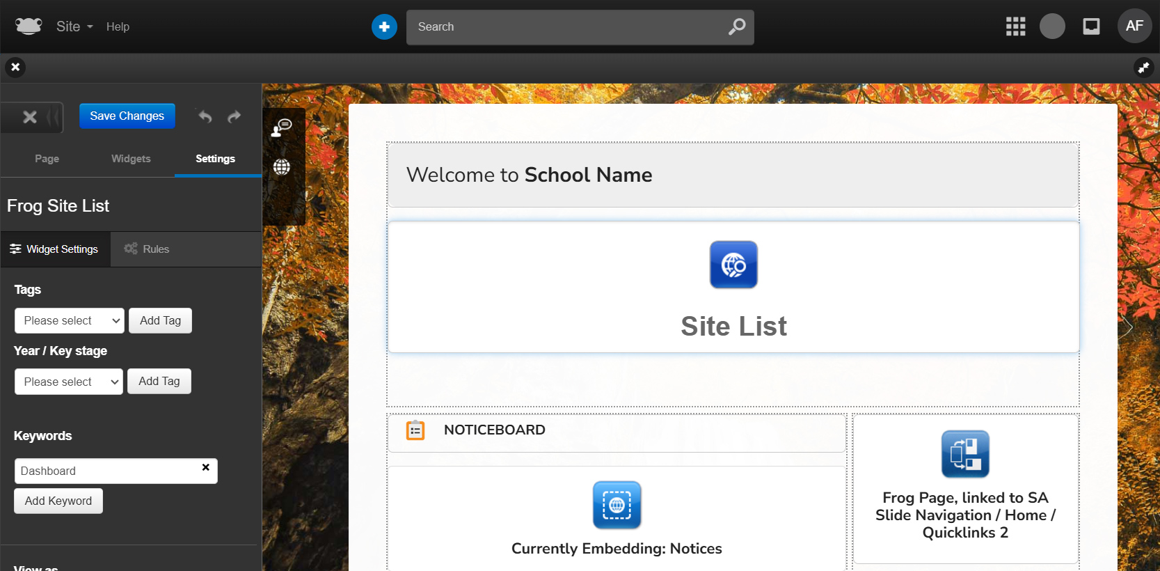 Site List :: Frog Education AU